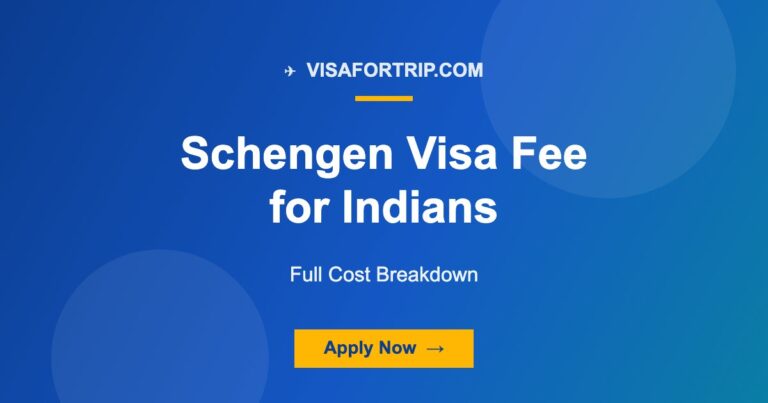 Schengen Visa Fee India 2026: €90 in Rupees + City Charges